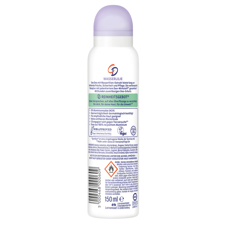 CD Wasserlilie Deo-Spray| CD Körperpflege